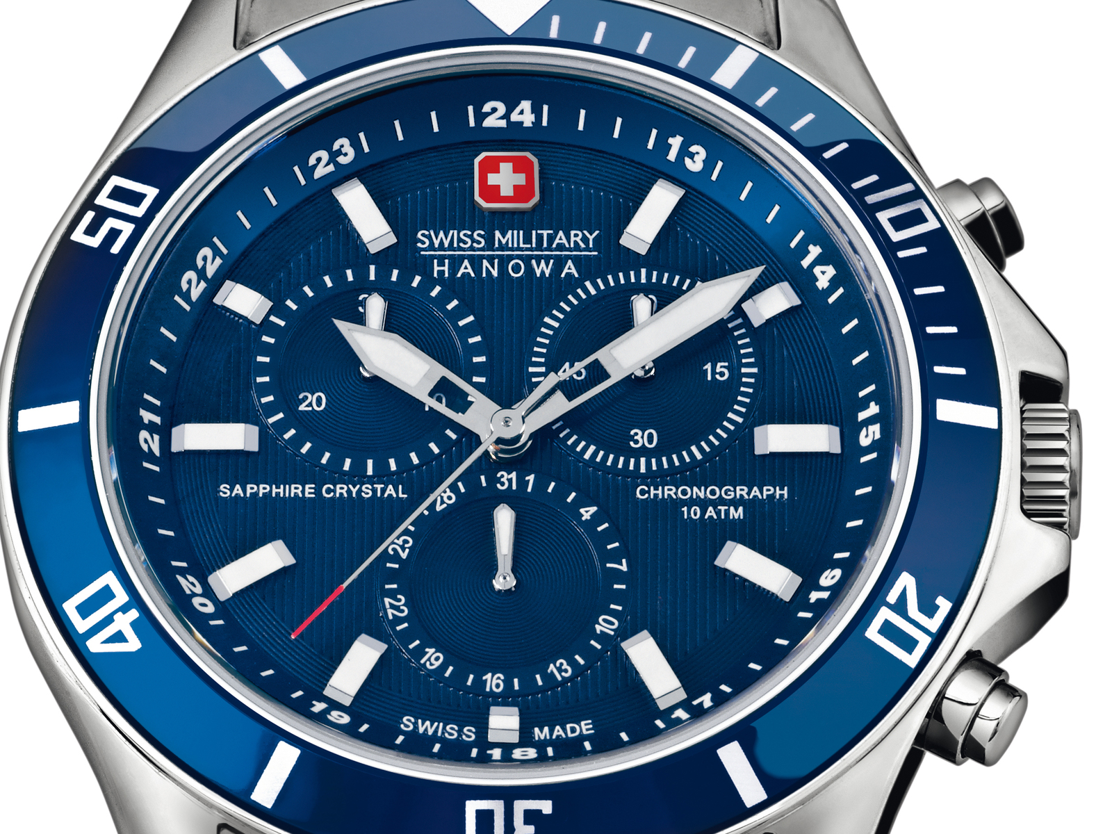Swiss Military Hanowa Flagship Chrono Blue • Nieuws - De Juwelier